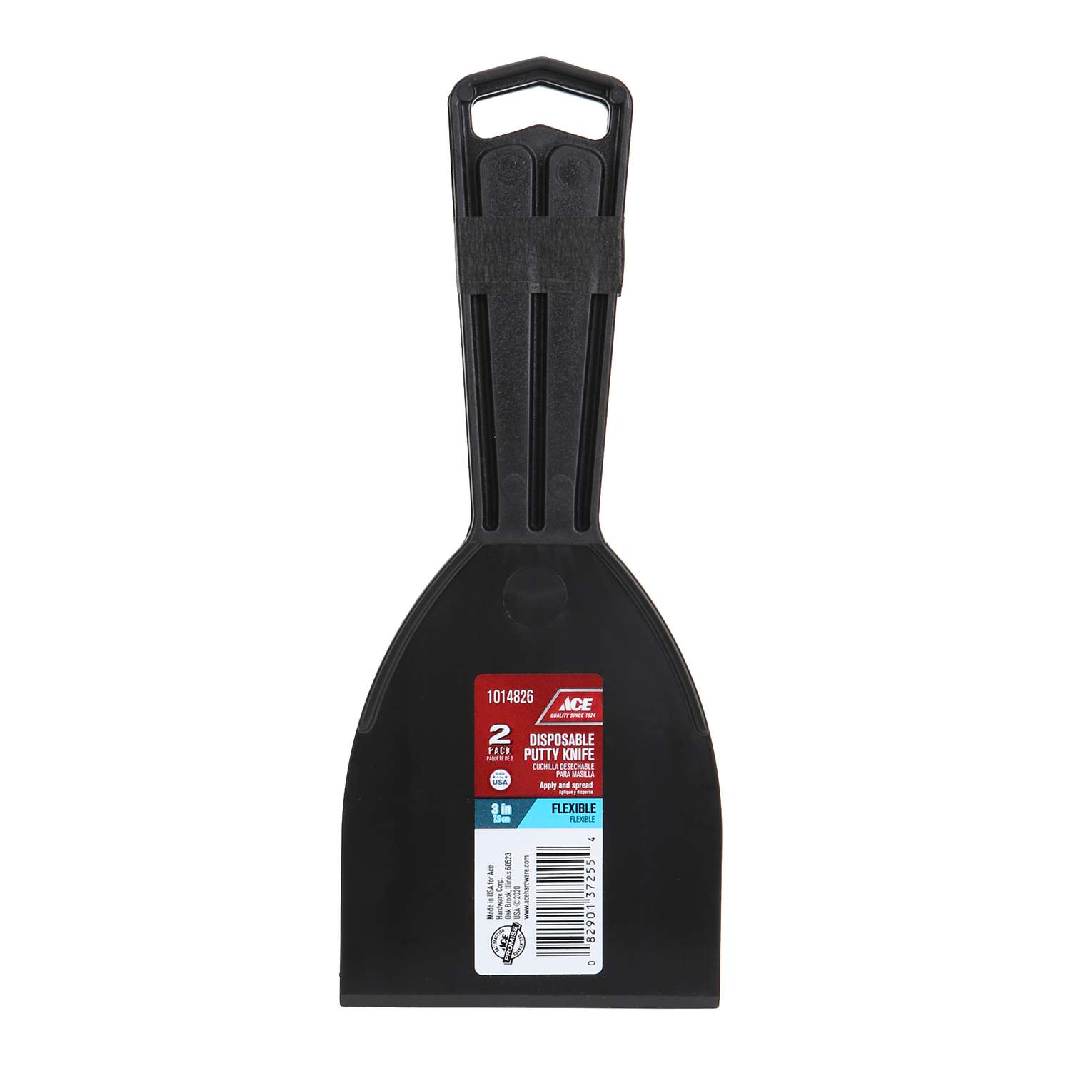 Ace 3 in. W Plastic Flexible Scraper - Ace Hardware