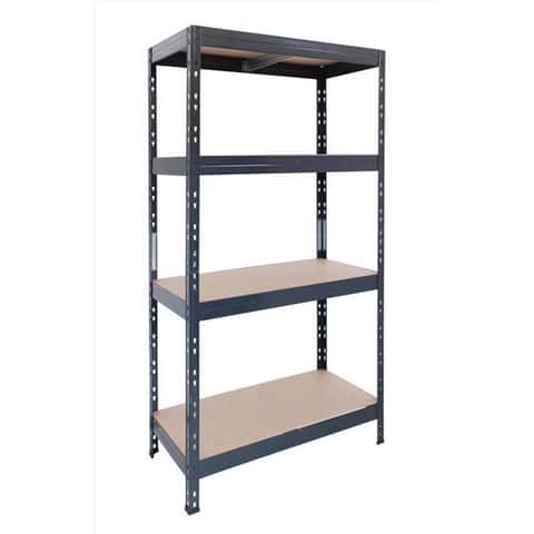 Ar Shelving Garage Series 71 in. H X 35.7 in. W X 18 in. D Metal ...
