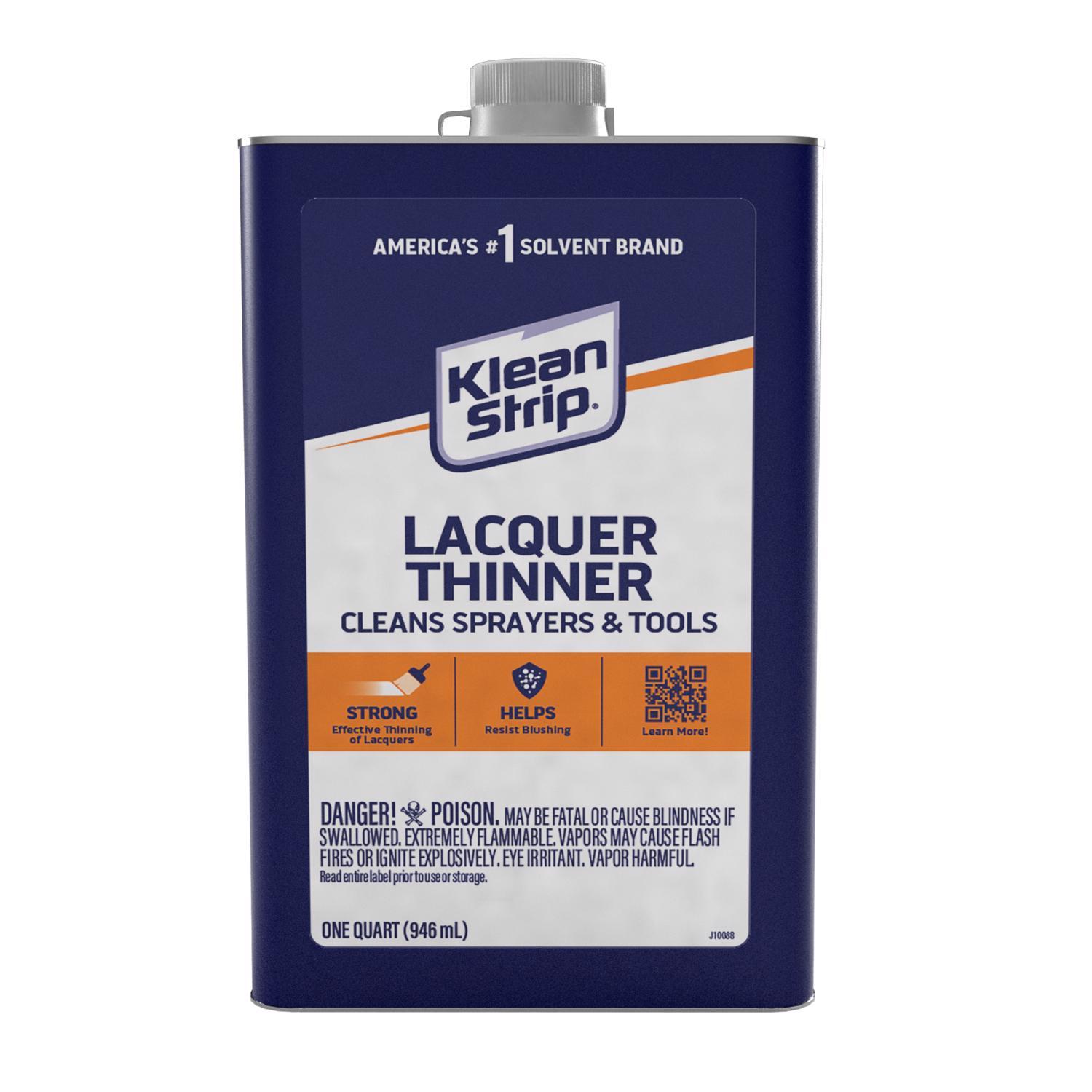 Klean Strip Lacquer Thinner 1 qt Mfr# QML170 - Ace Hardware