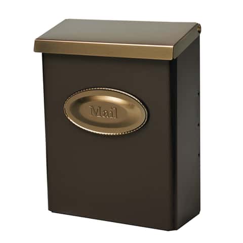 Gibraltar Mailboxes Designer Classic Galvanized Steel Wall Mount ...