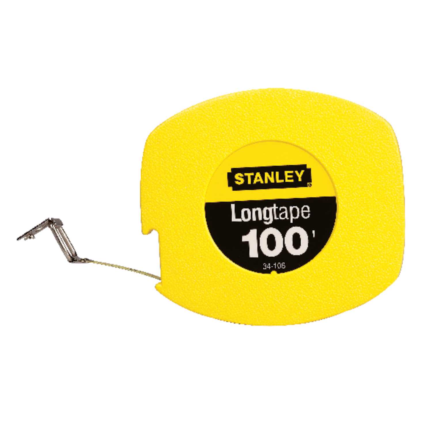 Stanley 100 ft. L x 0.38 in. W Closed Case Long Tape Measure Yellow 1 ...