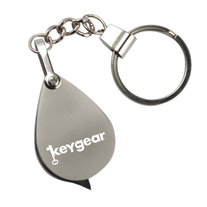 KeyGear Metal Silver Magnifier Key Holder - Ace Hardware