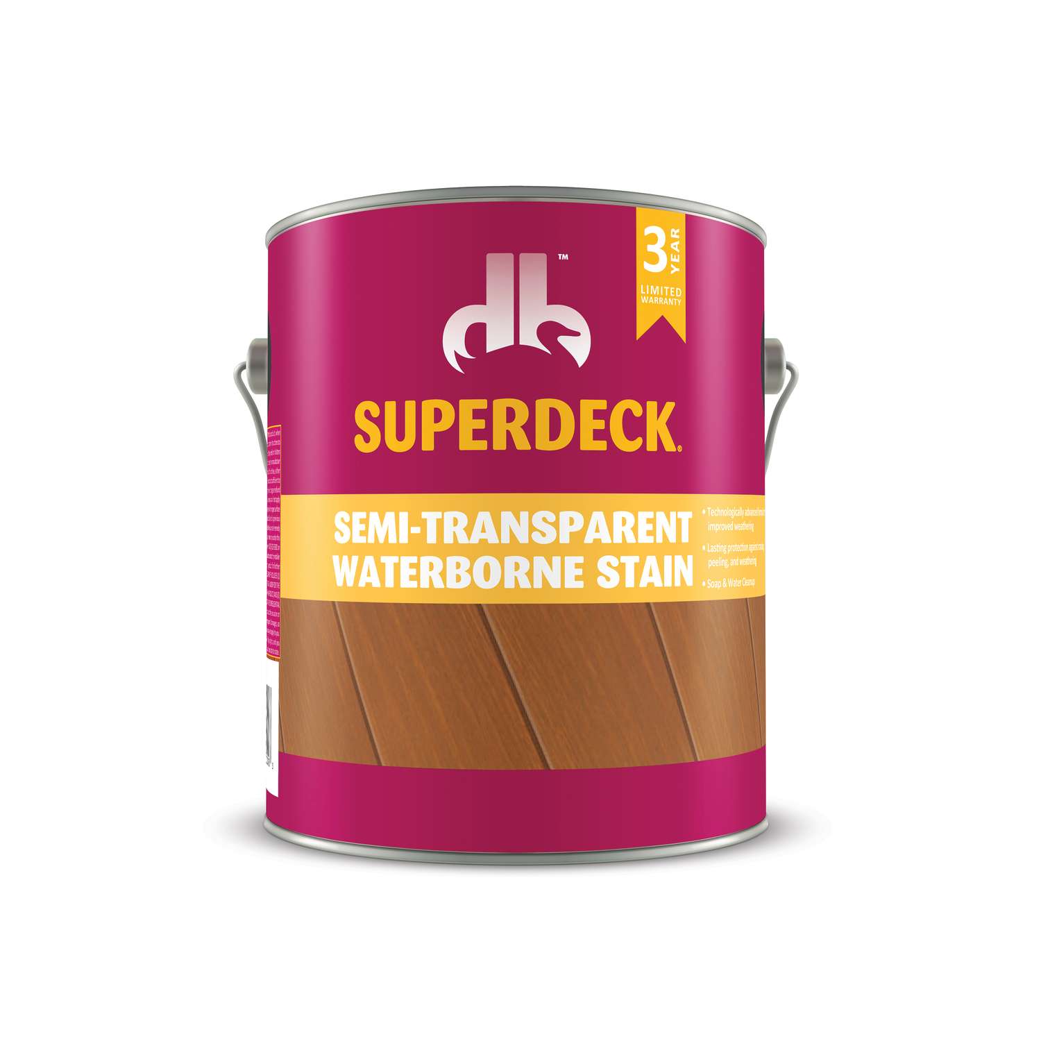 Superdeck Semi-Transparent Tintable Tint Base Acrylic Waterborne Stain ...