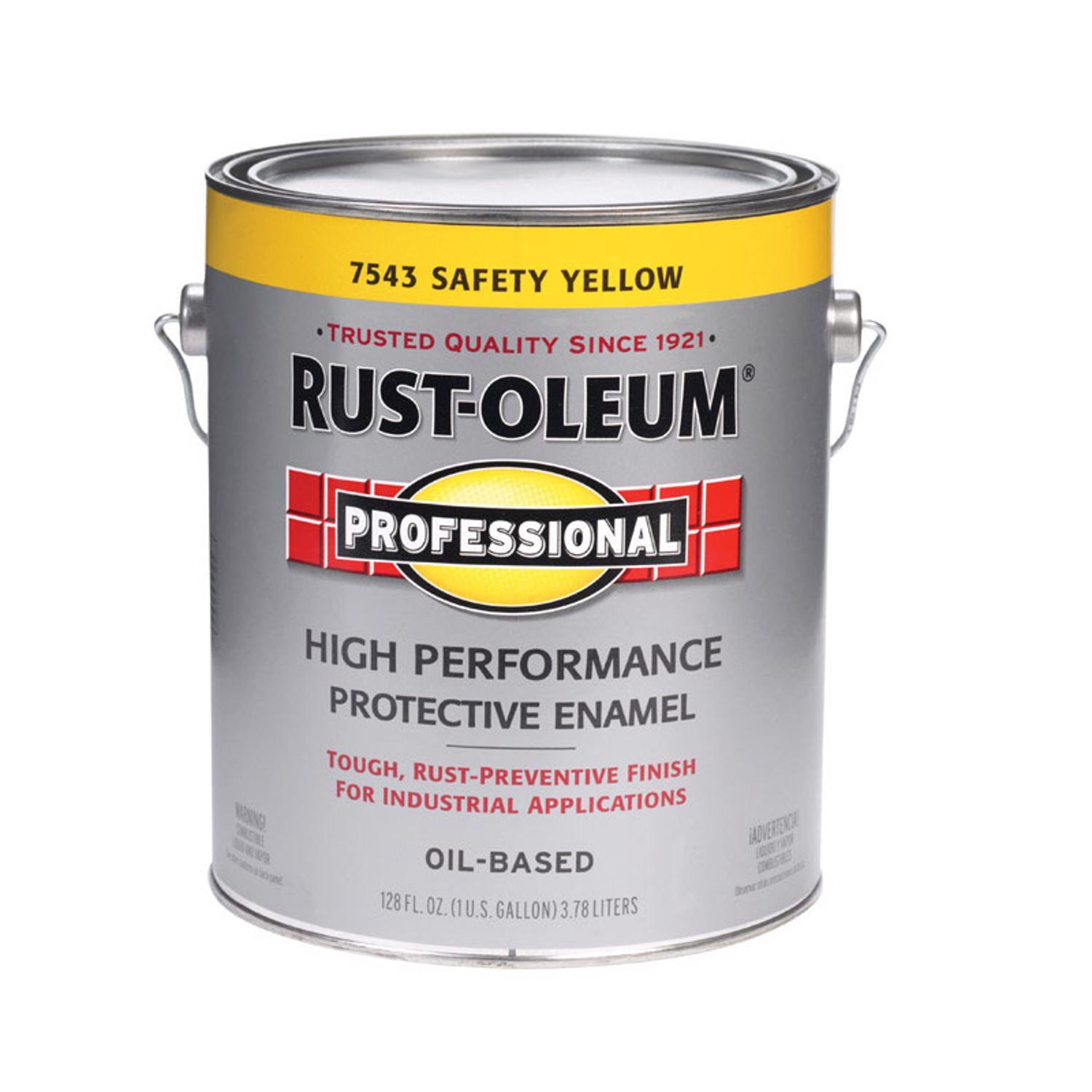 Rust-Oleum Professional Indoor and Outdoor Safety Yellow Protective ...