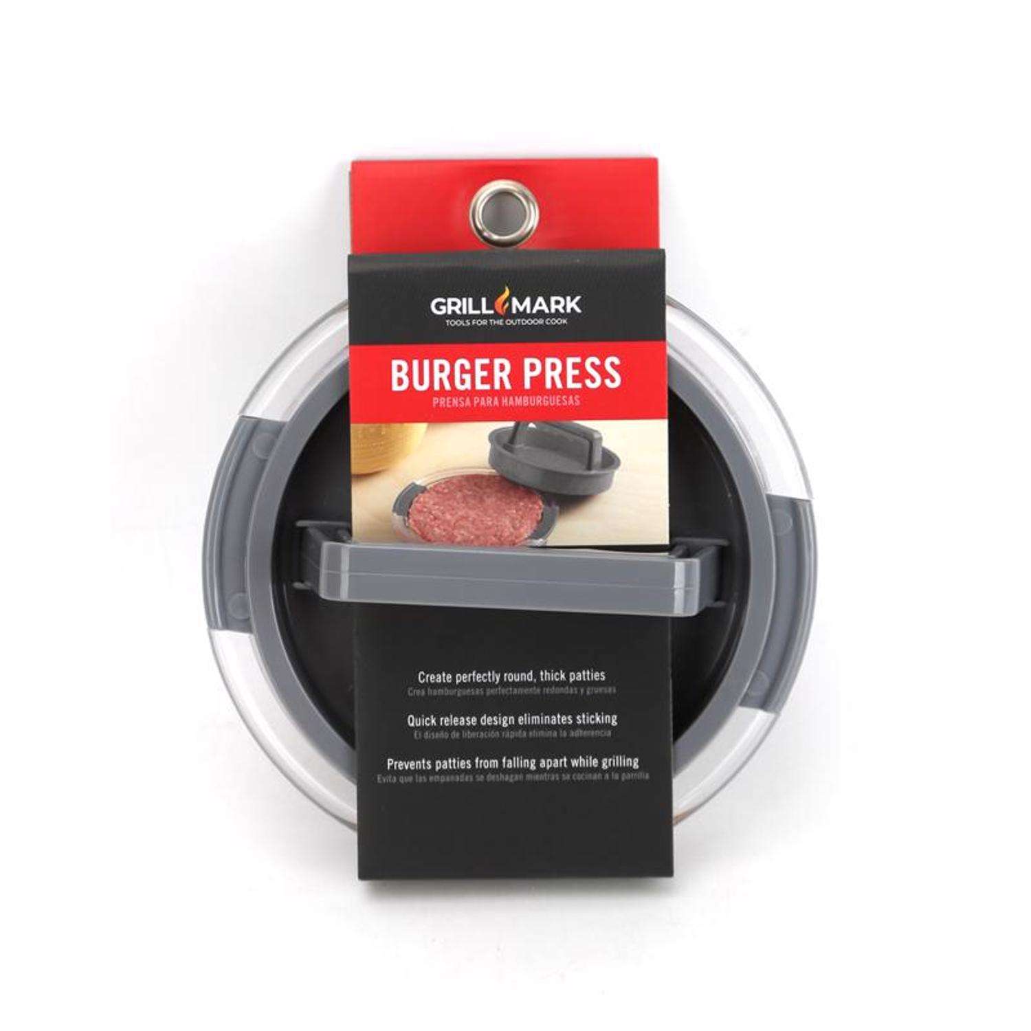 Grill Mark Plastic Burger Press 1 pk - Ace Hardware