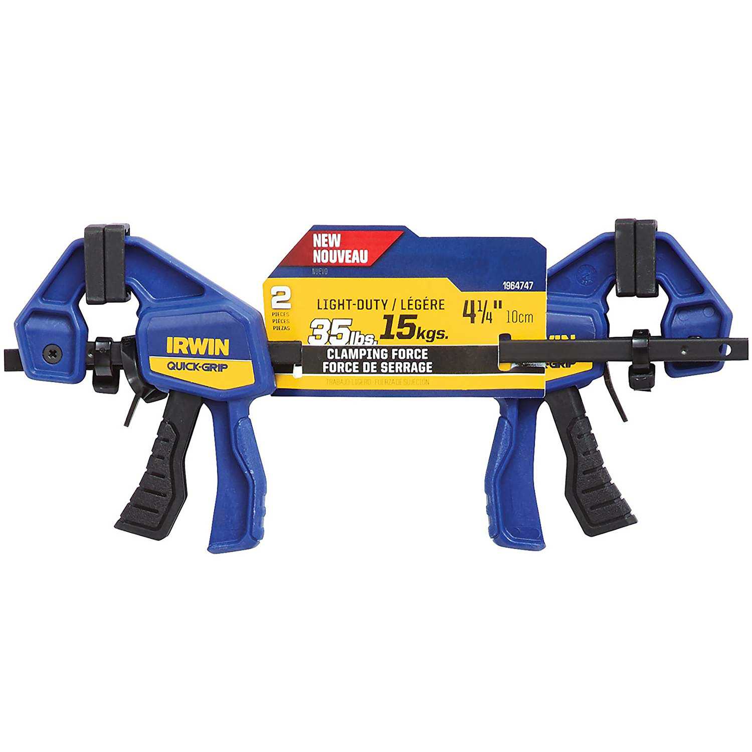 Irwin Quick-Grip 6 x 1-3/16 in. D 2 pk Clamp and Spreader - Ace Hardware