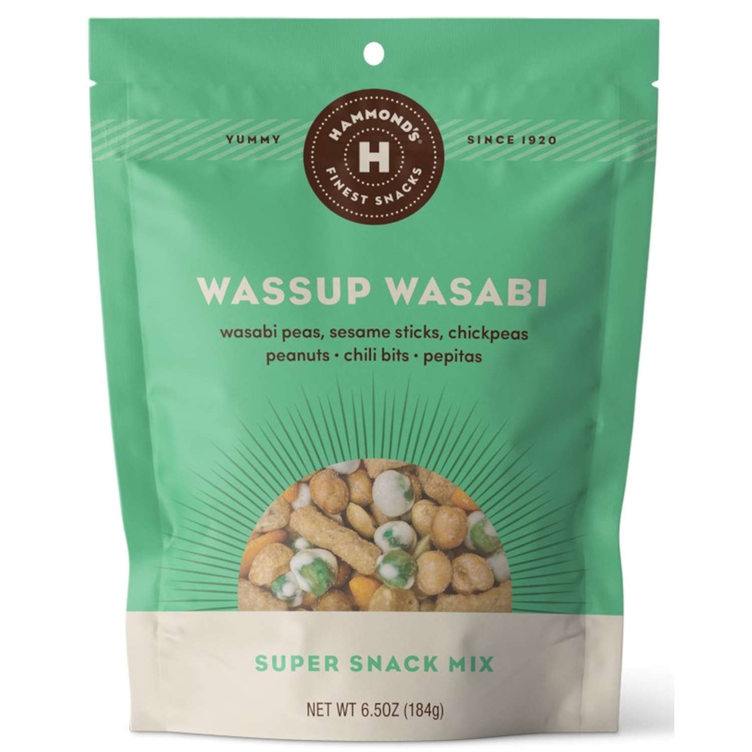 Hammond's Wussup Wasabi Snack Mix 6.5 oz Bagged - Ace Hardware