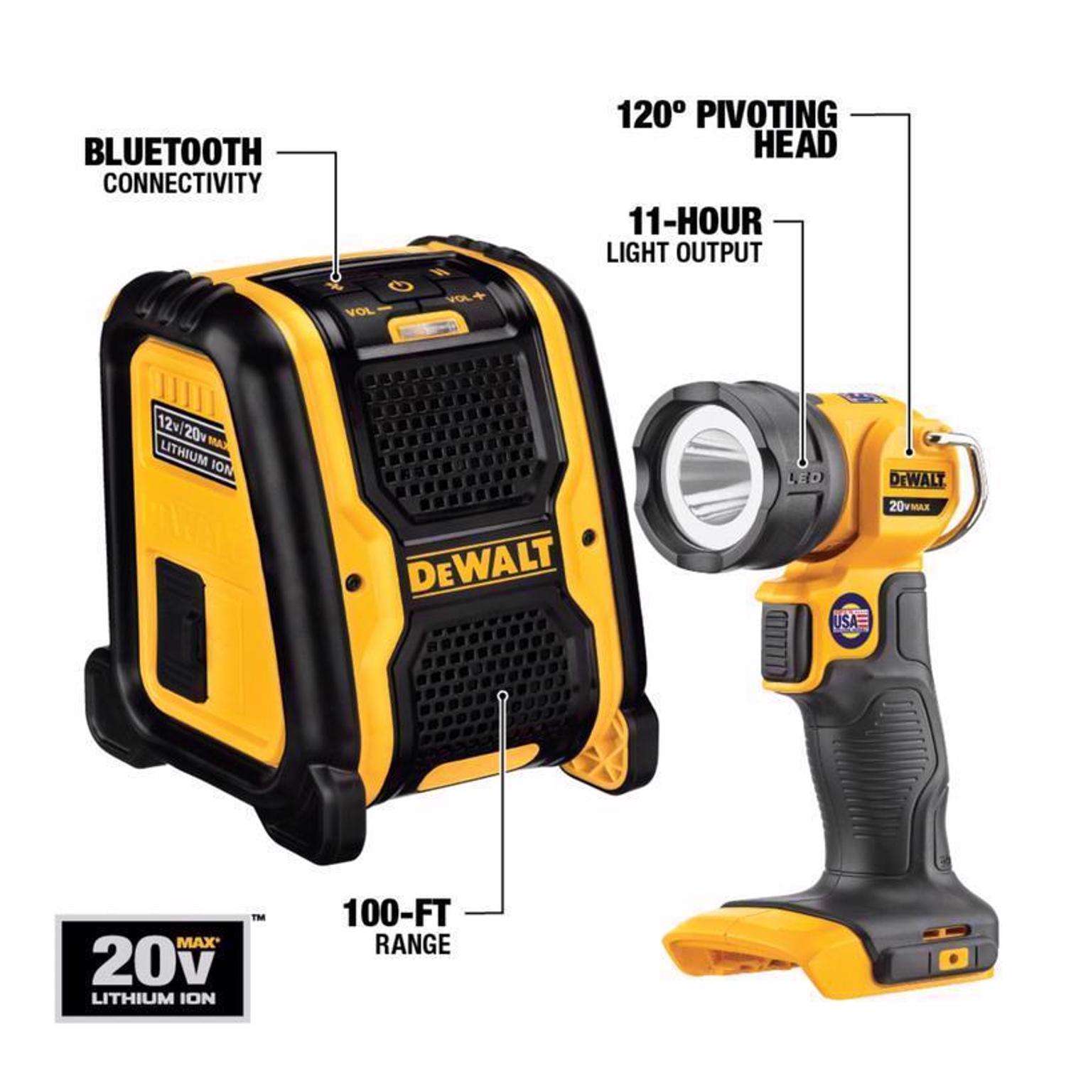 DeWalt 20V MAX 5 amps Cordless Brushed 10 Tool Combo Kit Mfr DCK1020D2 Ace Hardware