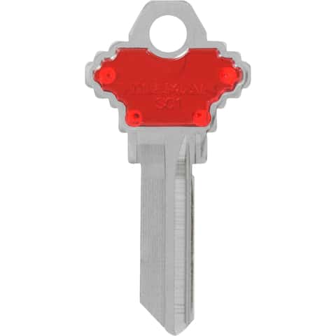 HILLMAN ColorPlus Traditional Key Automotive Key Blank SC1 Single - Ace ...