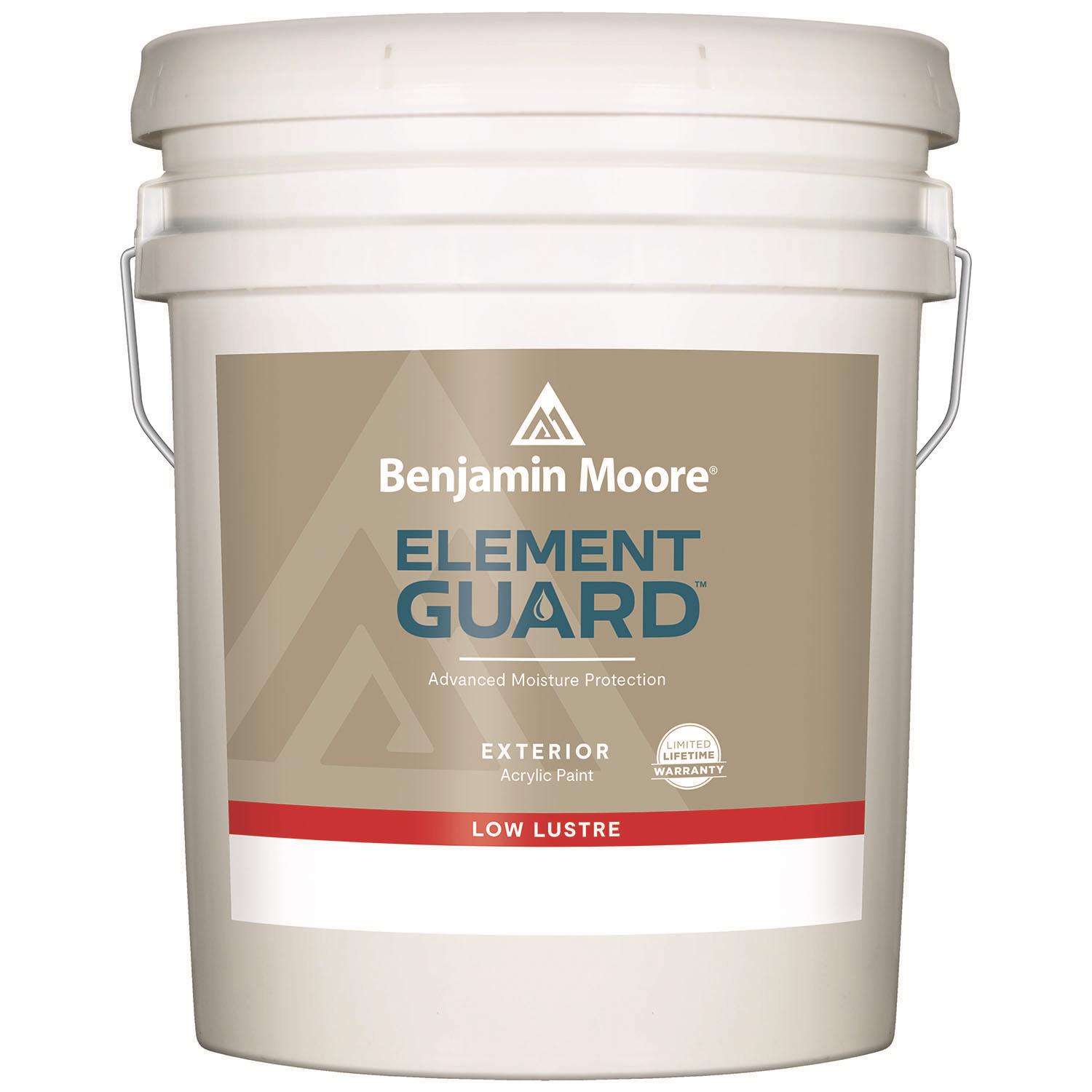 Benjamin Moore Element Guard Low Luster Base 1 Paint Exterior 5 gal ...