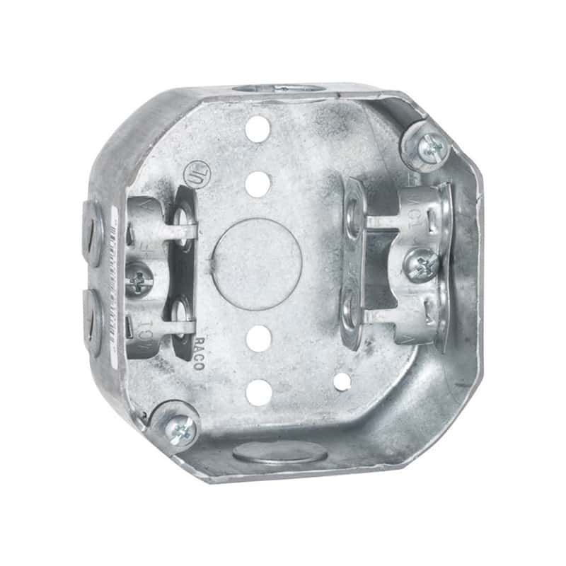 Raco 15-1/2 cu in Octagon Metallic Electrical Box Gray Mfr# 153 - Ace ...