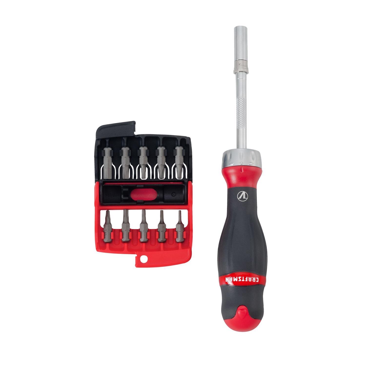 Craftsman V-Series X-Tract Technology Ratcheting Screwdriver Set 18 pc ...