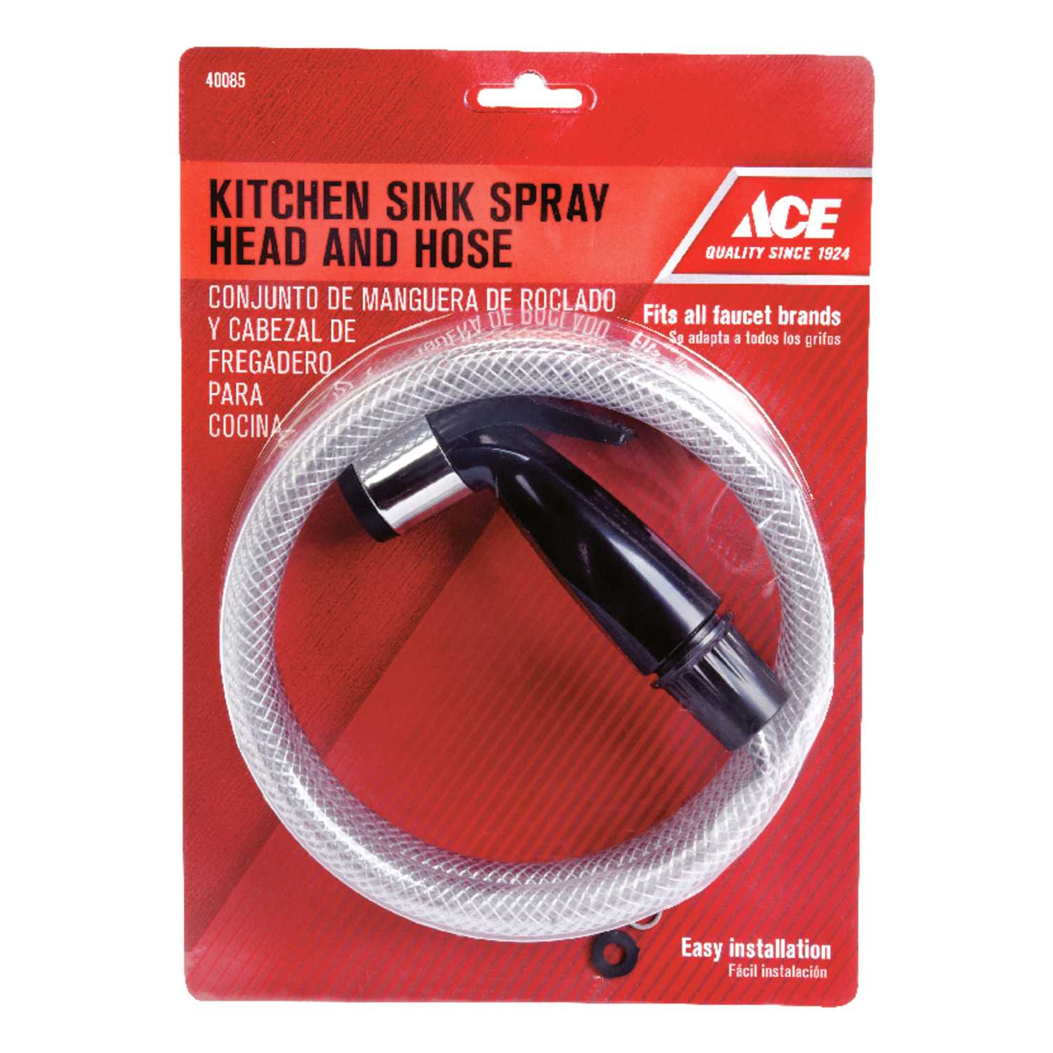 Ace Black Other Plastic Kitchen Faucet Side Spray and Hose Assembly All ...