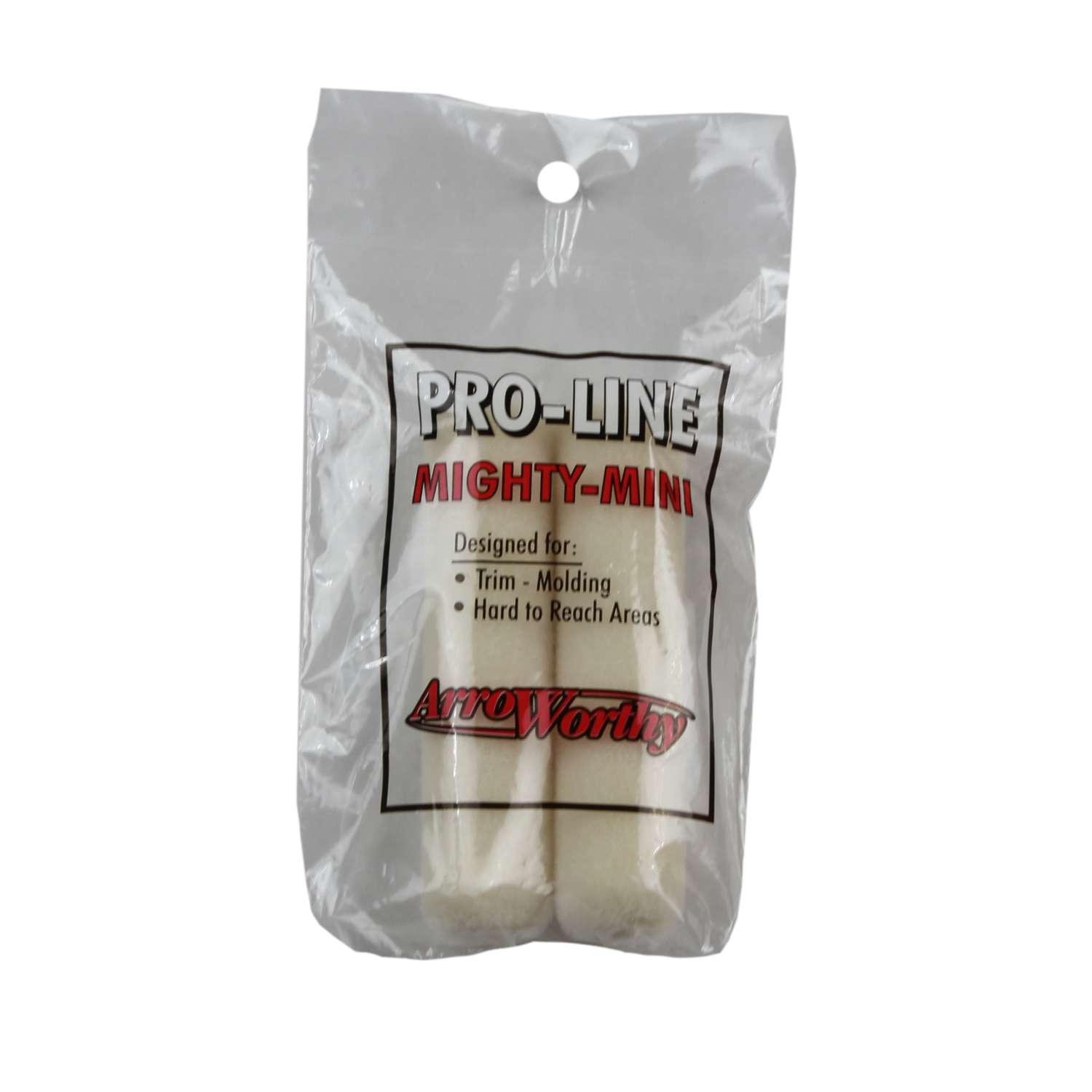 ArroWorthy Pro-Line Mohair Blend 4 in. W X 3/16 in. Mini Paint Roller ...