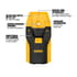 DeWalt 6.3 in. L X 4.2 in. W Stud Finder 3/4 in. 1 pc - Ace Hardware