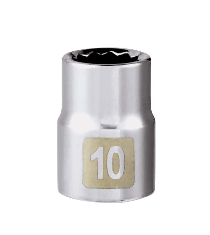 Craftsman 10 mm X 3/8 in. drive Metric 12 Point Standard Socket 1 pc ...