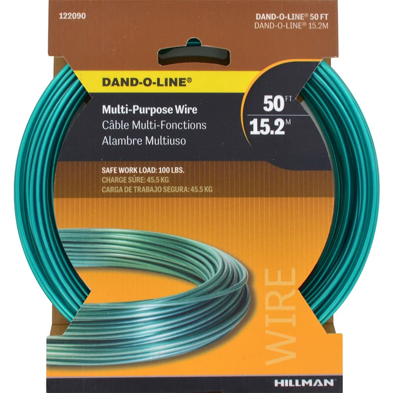 Hillman 50 ft. L Plastic 18 Ga. Wire - Ace Hardware