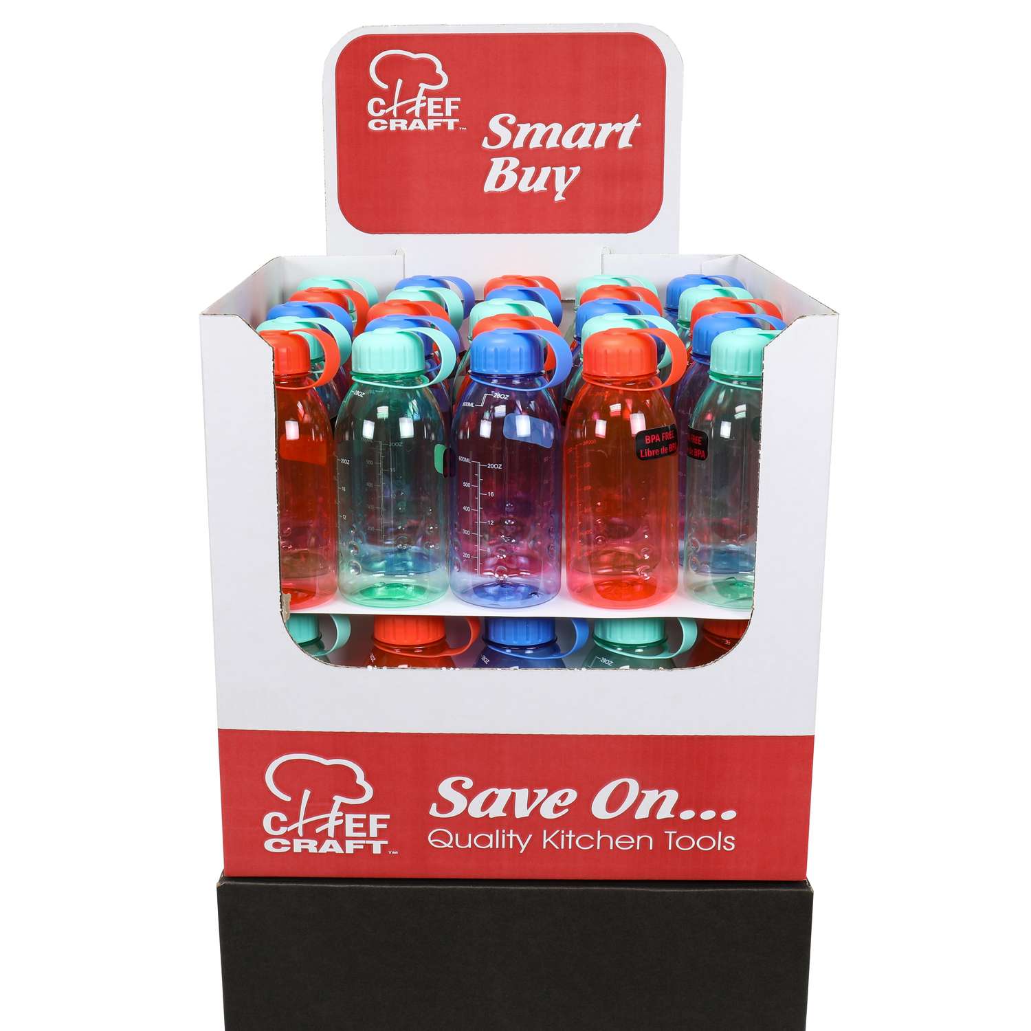 Chef Craft 28 oz Assorted BPA Free Water Bottle - Ace Hardware