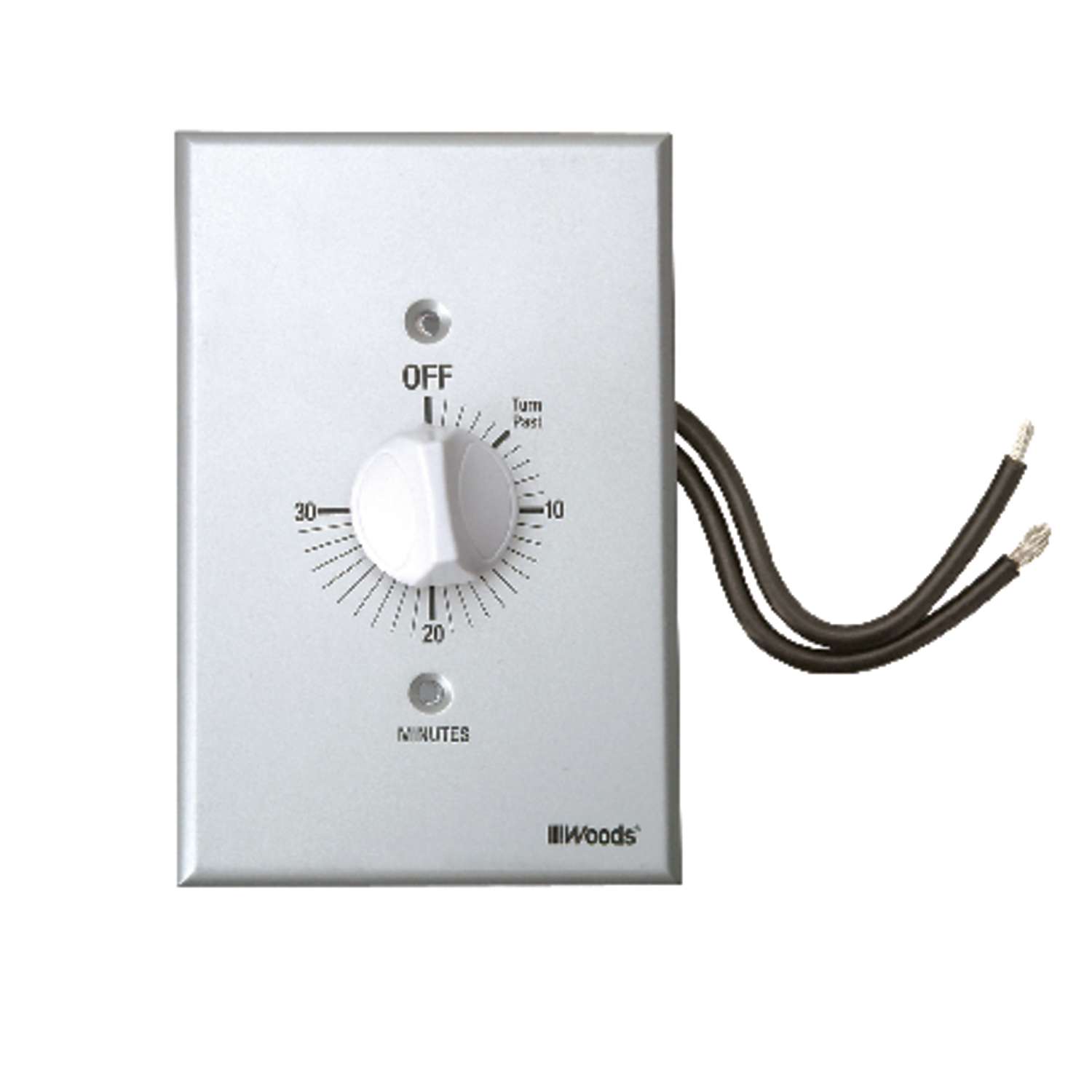 Woods Indoor Spring Wound Timer 125 V Gray Mfr# 59716 - Ace Hardware