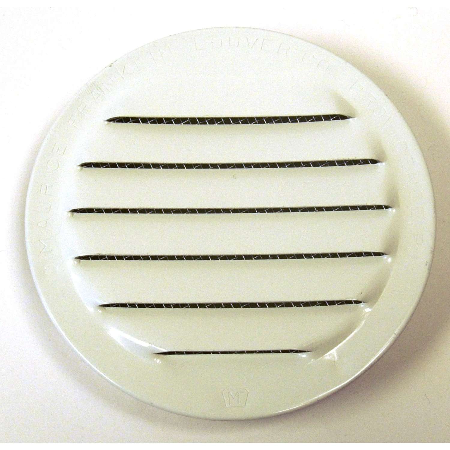 Maurice Franklin Louver 1 in. W X 1 in. L Gloss White Aluminum Mini ...