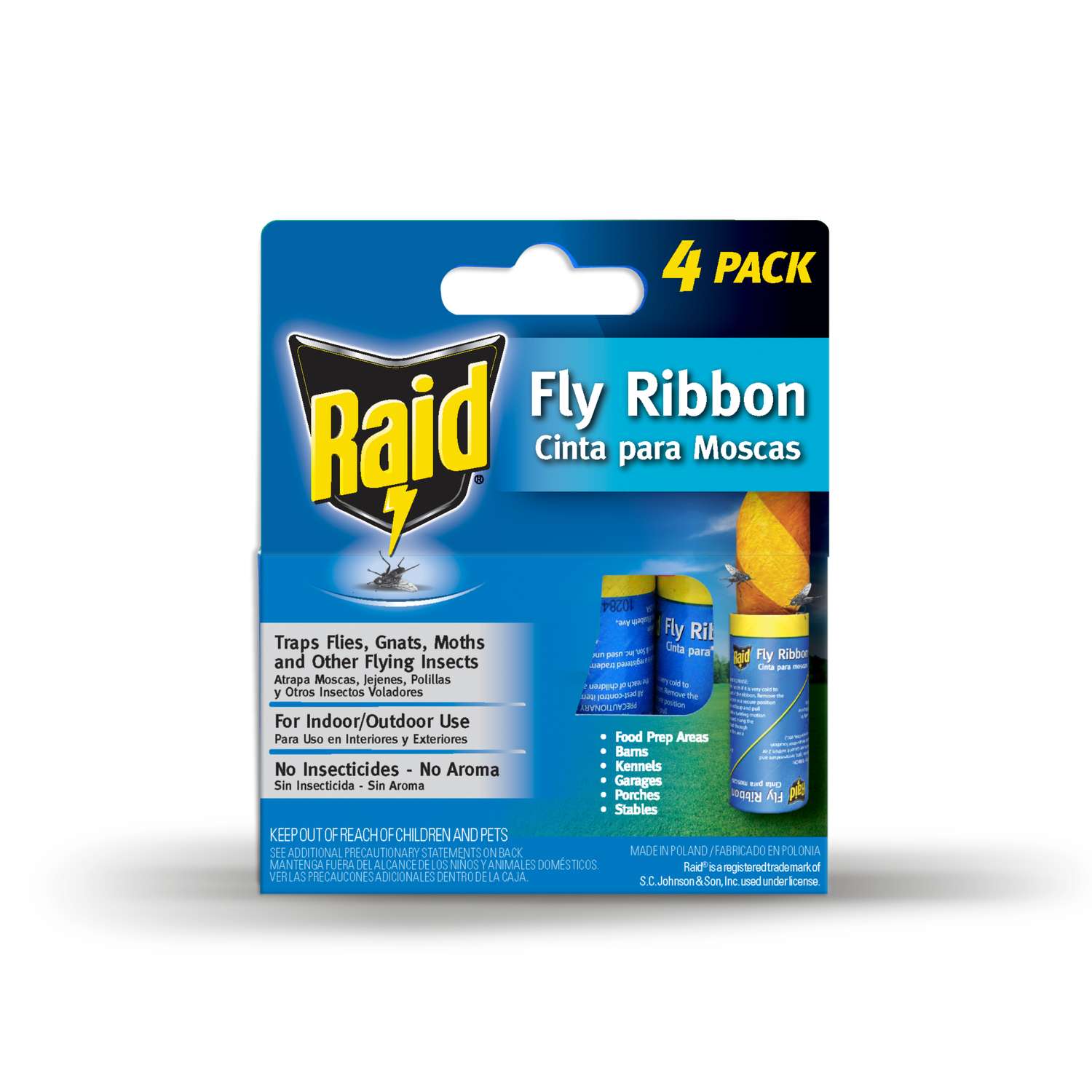 Raid Organic Flying Insect Killer Ribbons 3.5 oz - Ace Hardware