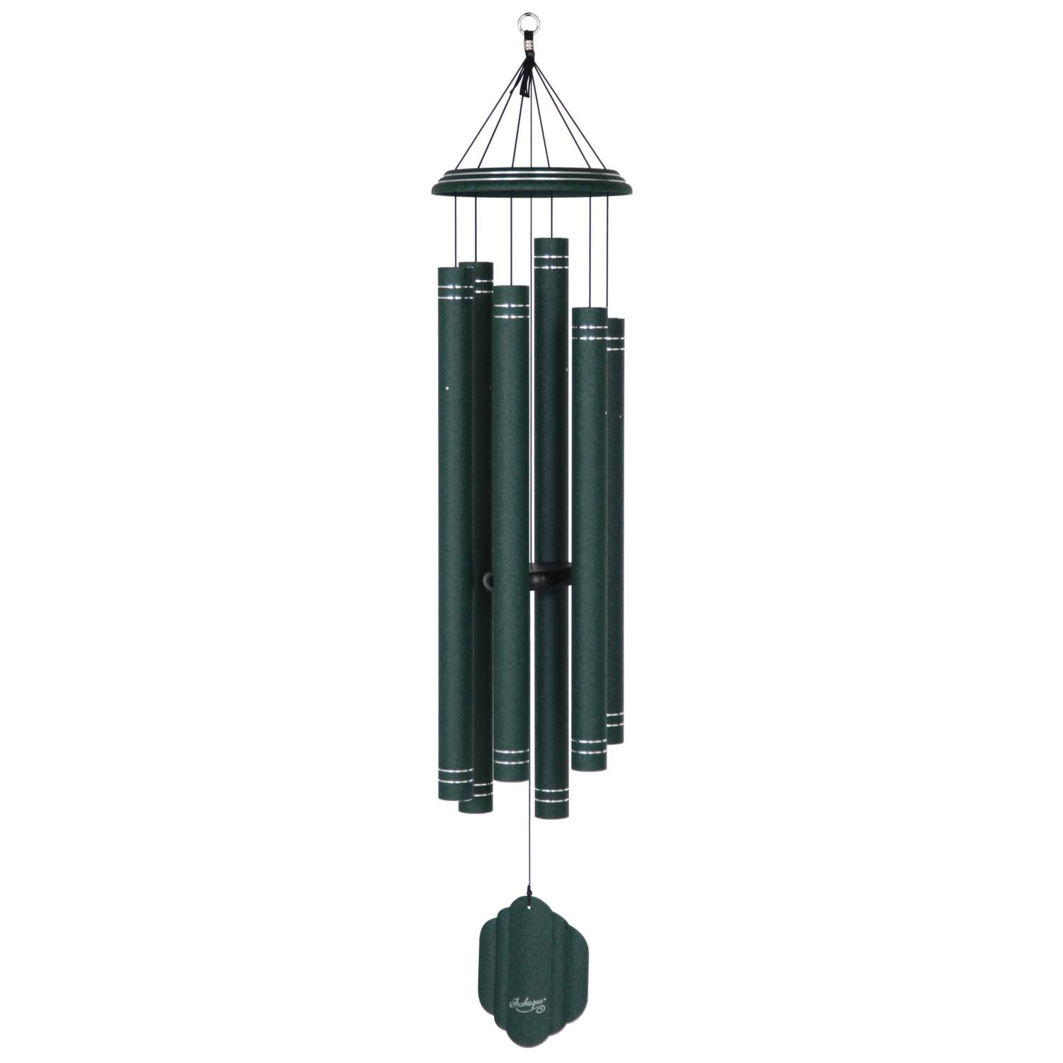 Arabesque Emerald Aluminum 59 in. Wind Chime - Ace Hardware