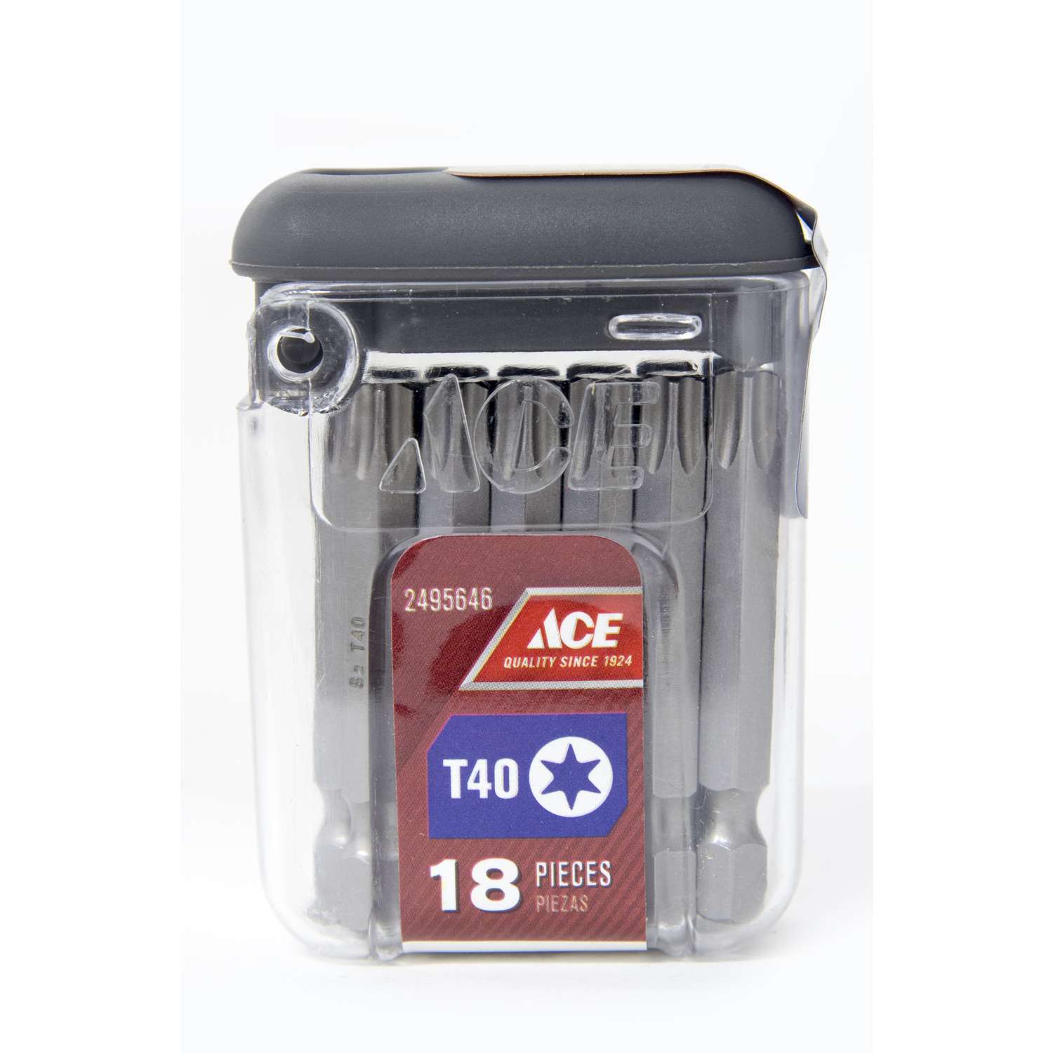 Ace Torx T40 X 2 in. L Screwdriver Bit S2 Tool Steel 18 pc - Ace Hardware