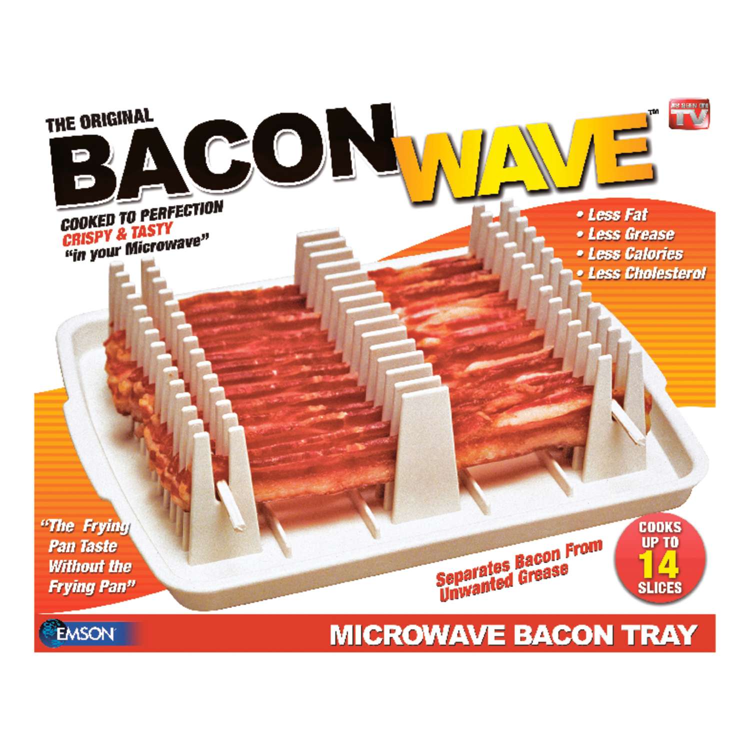 Emson As Seen On TV Microwave Bacon Wave Tray Plastic 1 pk - Ace Hardware