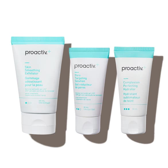 Proactiv+® 3-Piece System | 30 Day Acne Treatment Kit | Proactiv® Products